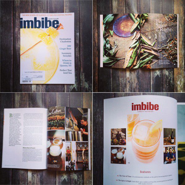 Imbibe Magazine May/June 2014 | NH Travel & Food Photographer