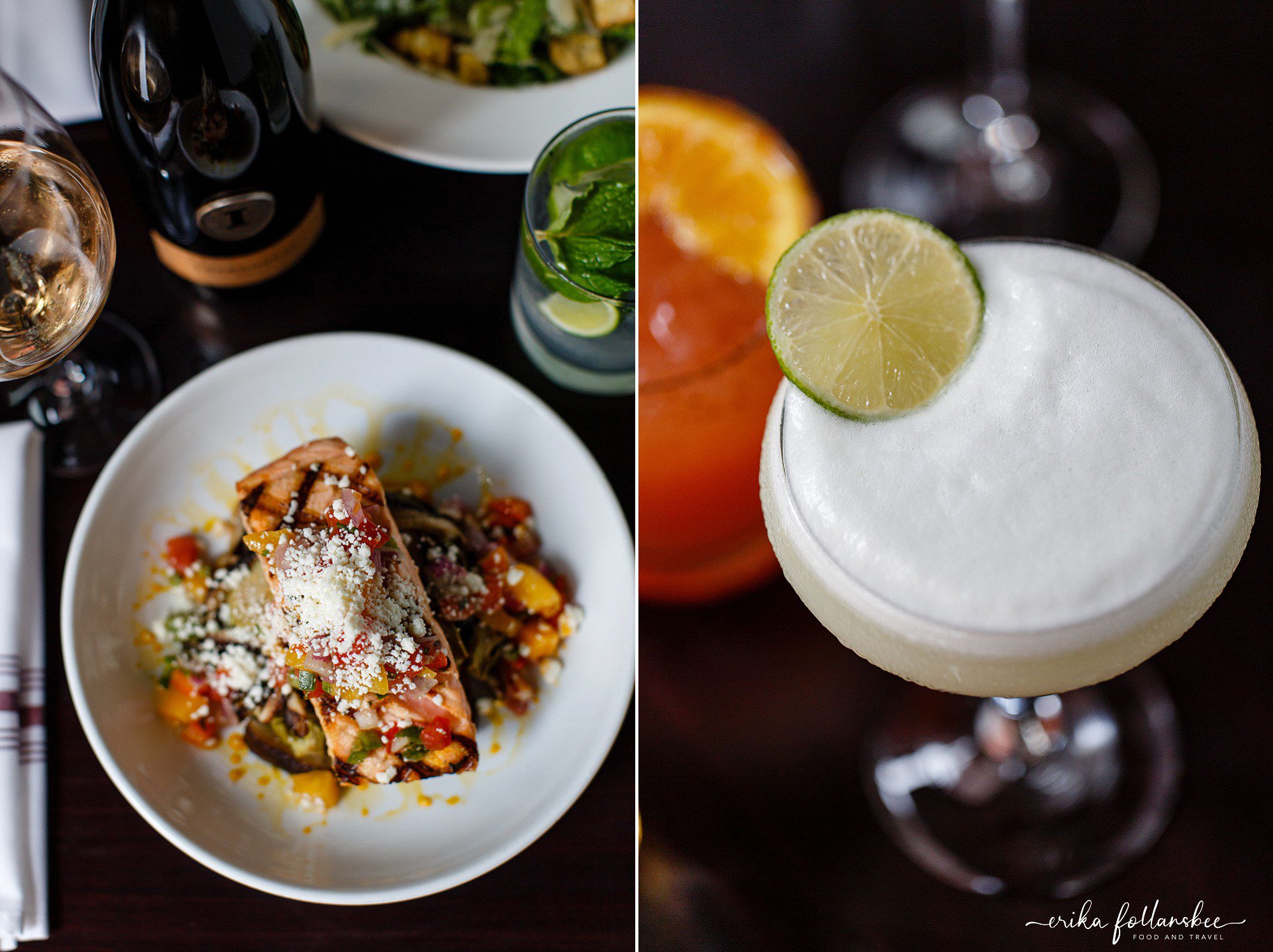 Menu Shoot for Firefly American Bistro & Bar | NH Food Photographer