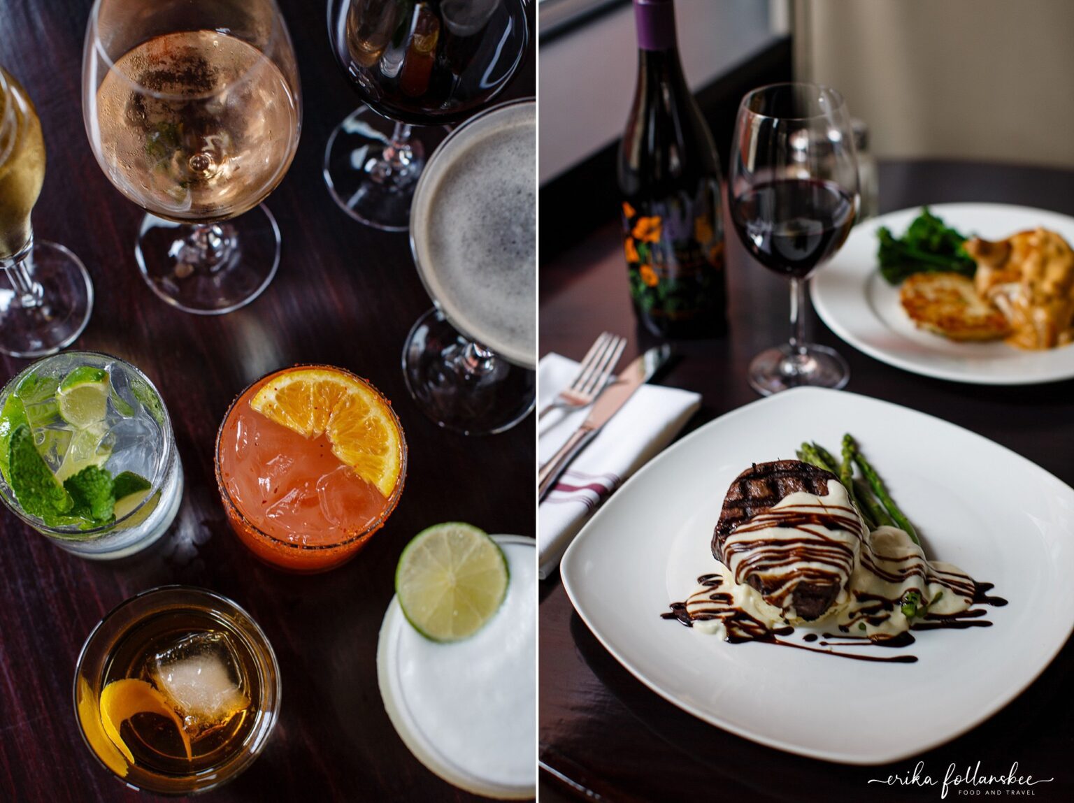 Menu Shoot for Firefly American Bistro & Bar | NH Food Photographer