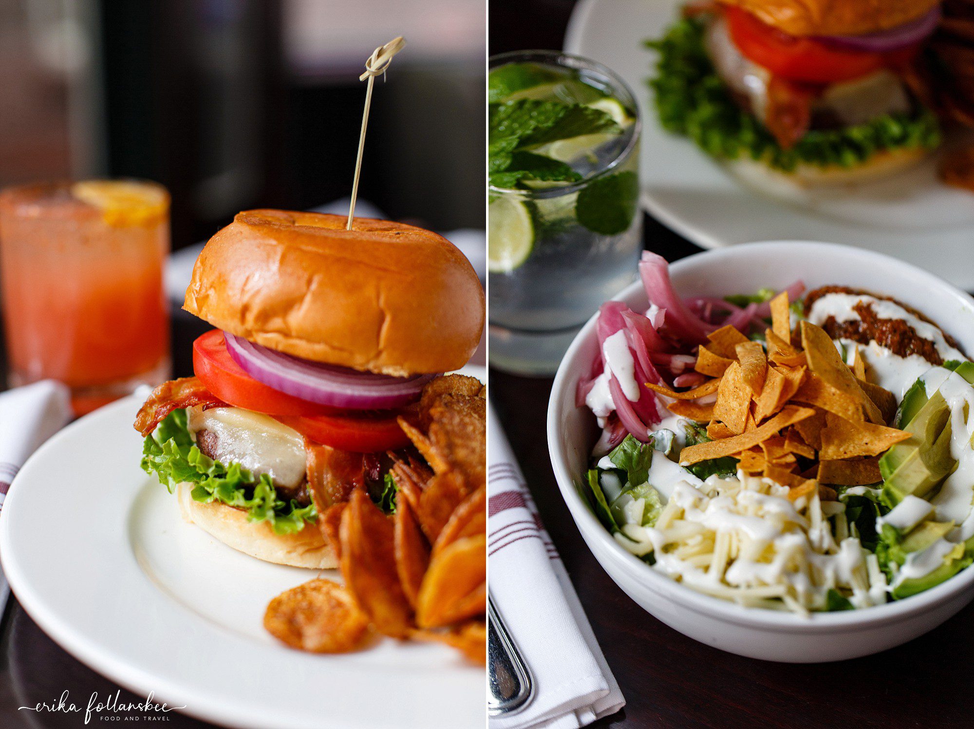 Menu Shoot for Firefly American Bistro & Bar | NH Food Photographer