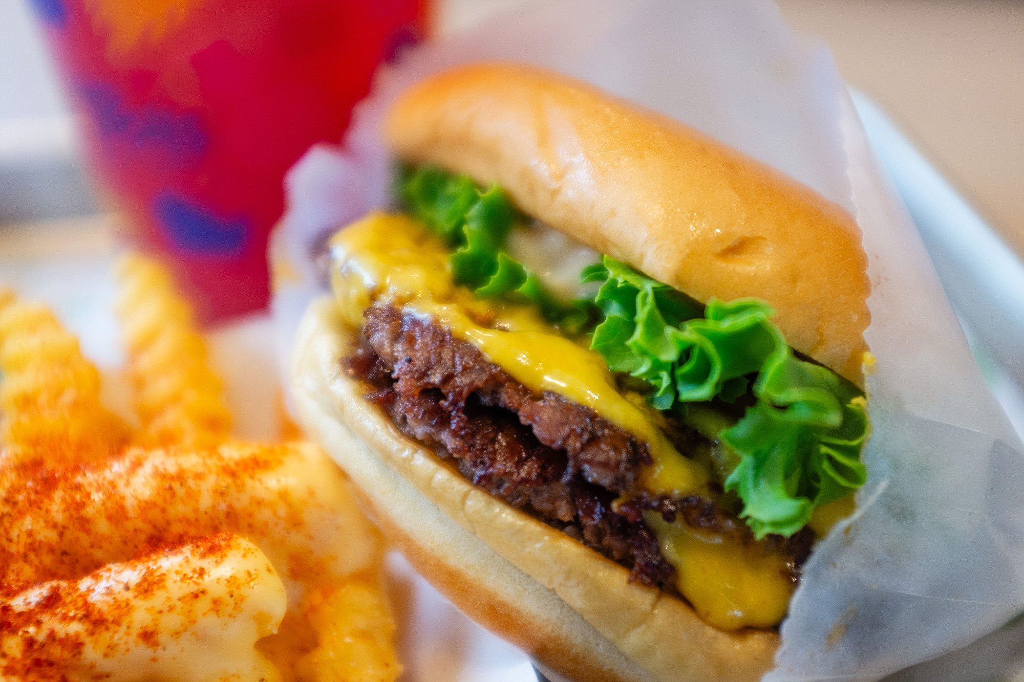 First in Line at the new Shake Shack Tuscan Village