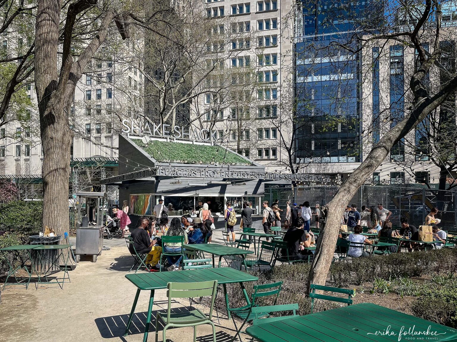 The Original Shake Shack Location at Madison Square Park | NH Travel & Food Photographer